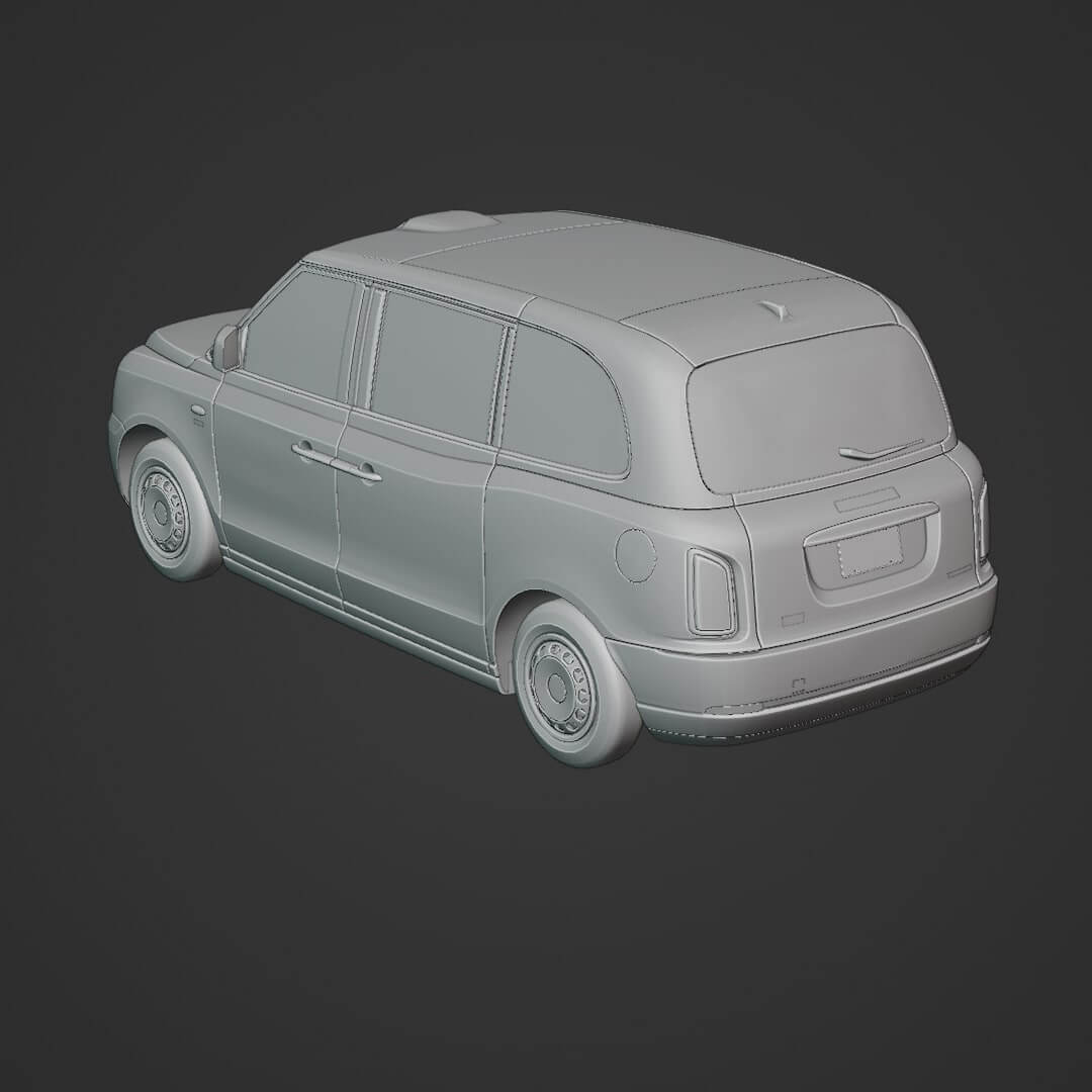 LEVC TX E City 2019 - 3D Model by 777angels777