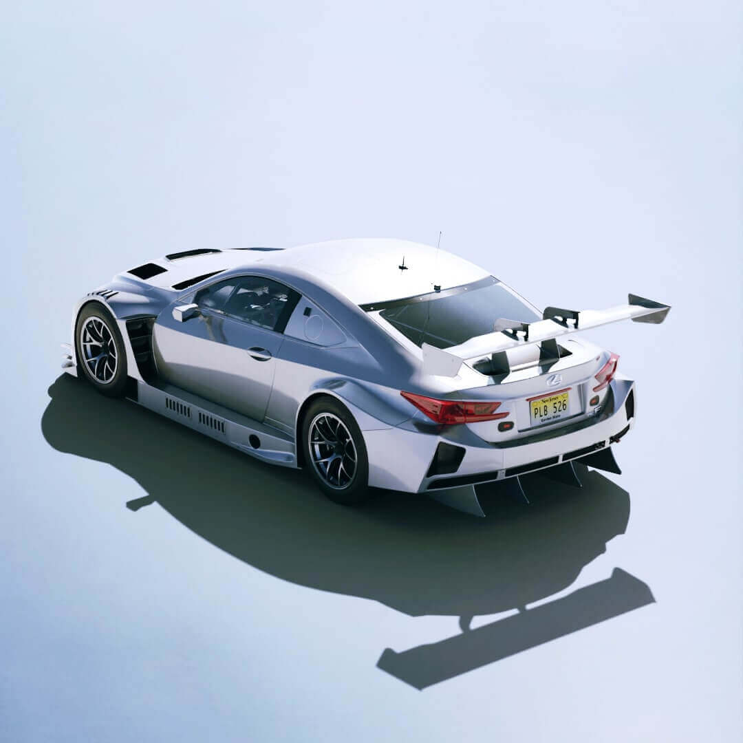 Lexus RC F GT3 2016 - 3D Model by 777angels777