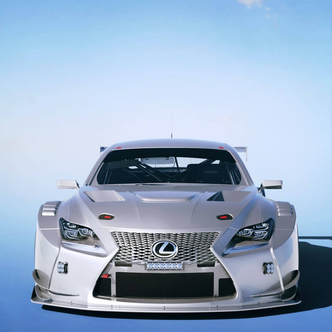 Lexus RC F GT3 2016 - 3D Model by 777angels777