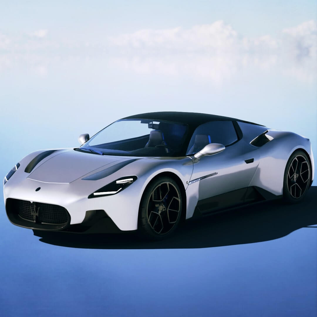 Maserati MC20 2021 - 3D Model by 777angels777