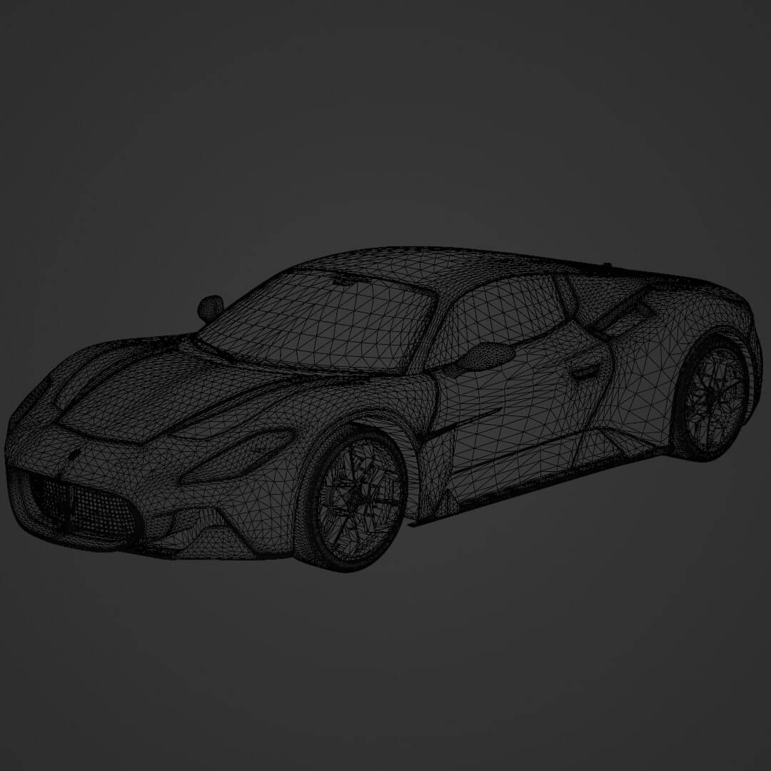 Maserati MC20 2021 - 3D Model by 777angels777