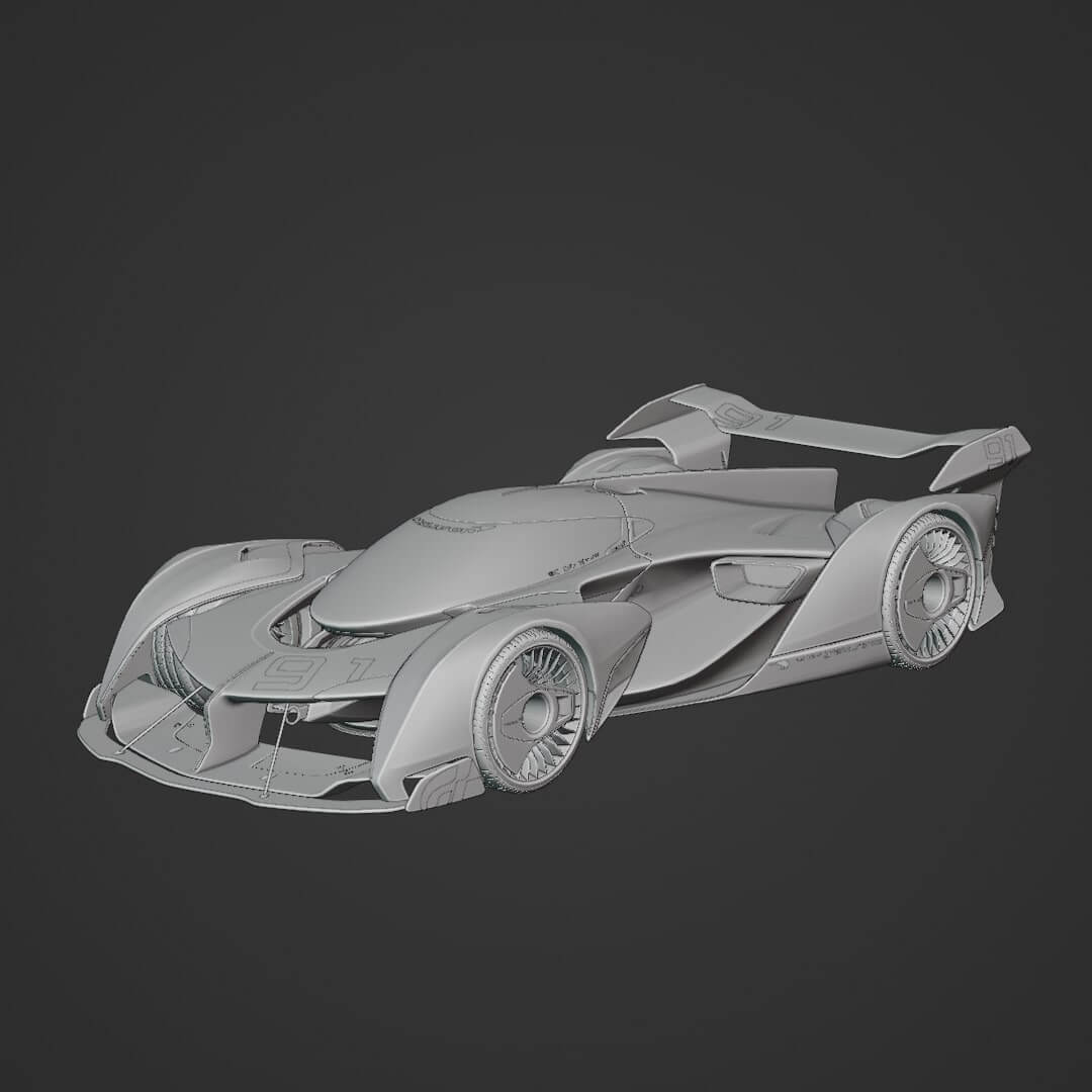 McLaren Ultimate Vision GT 2017 - 3D Model by 777angels777