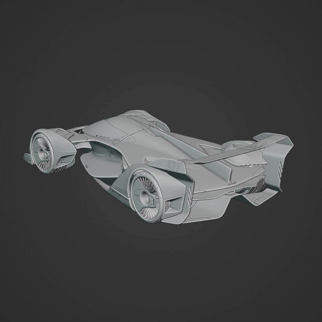 McLaren Ultimate Vision GT 2017 - 3D Model by 777angels777