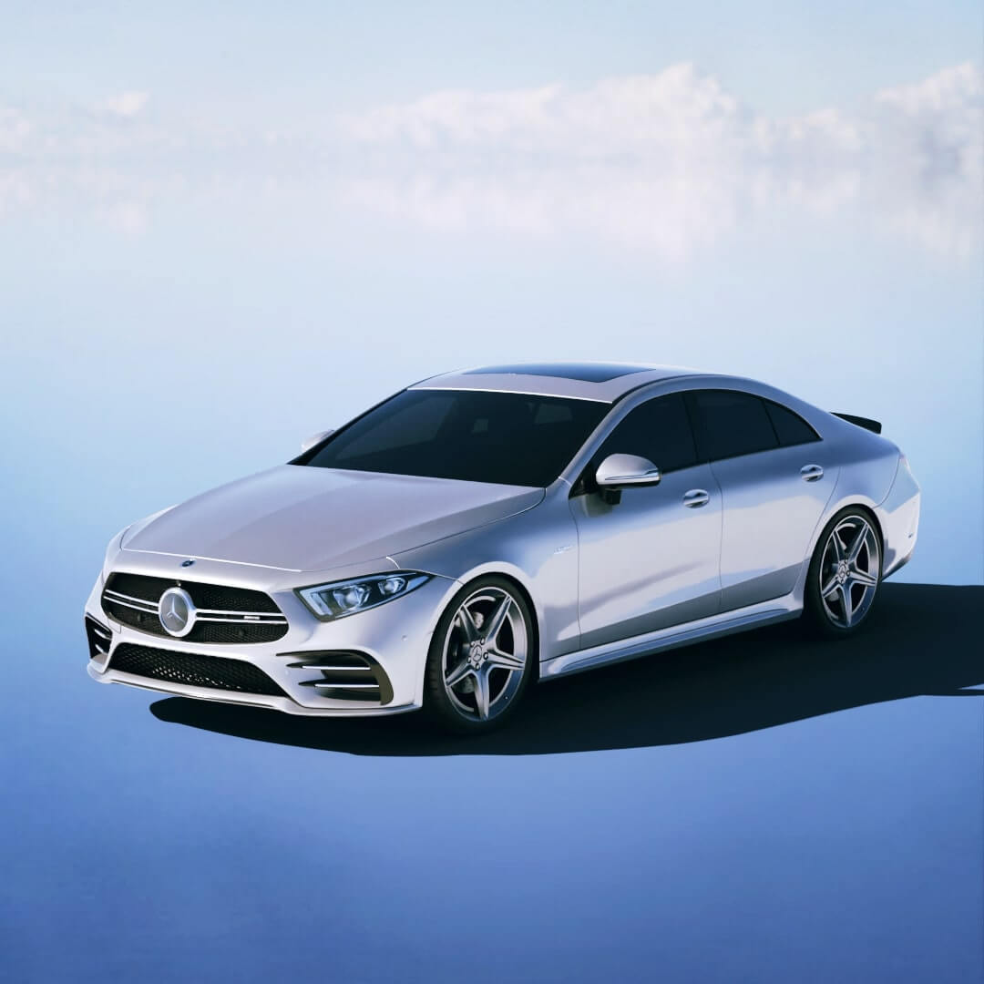 Mercedes AMG CLS 53 2020 - 3D Model by 777angels777
