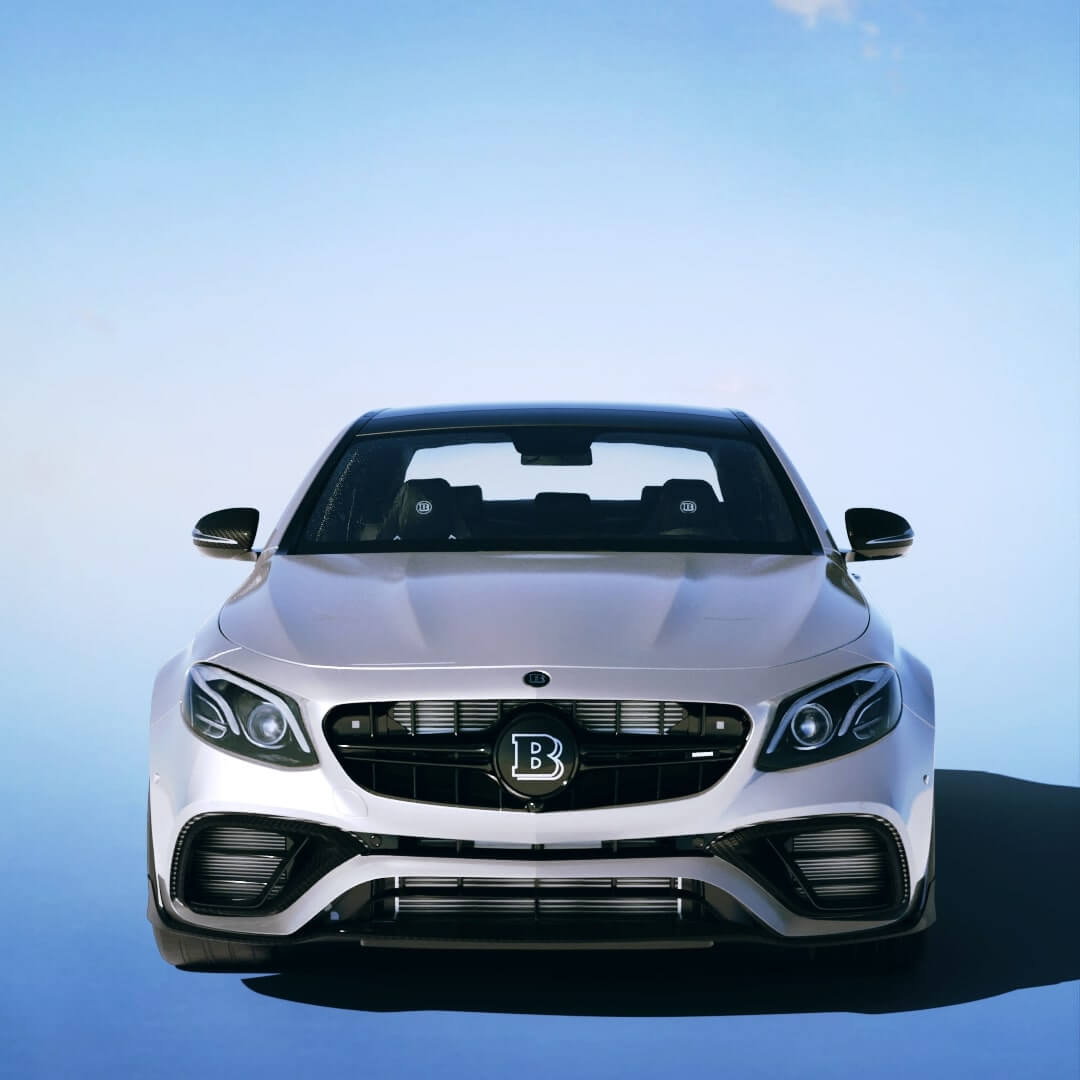 Mercedes AMG E63 Brabus 800 2018 - 3D Model by 777angels777