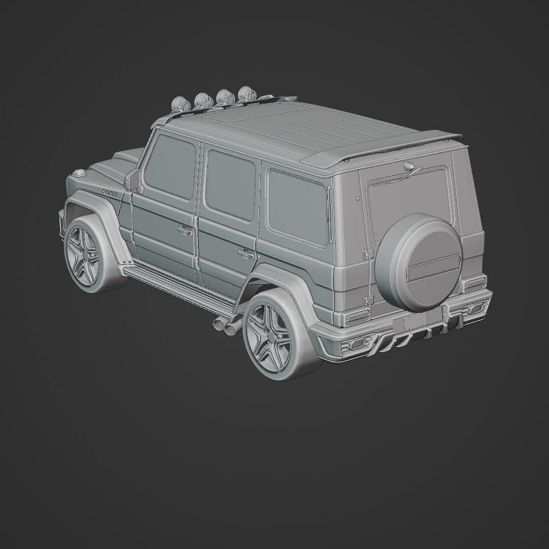 Mercedes AMG G63 Mansory Gronos 2017 - 3D Model by 777angels777