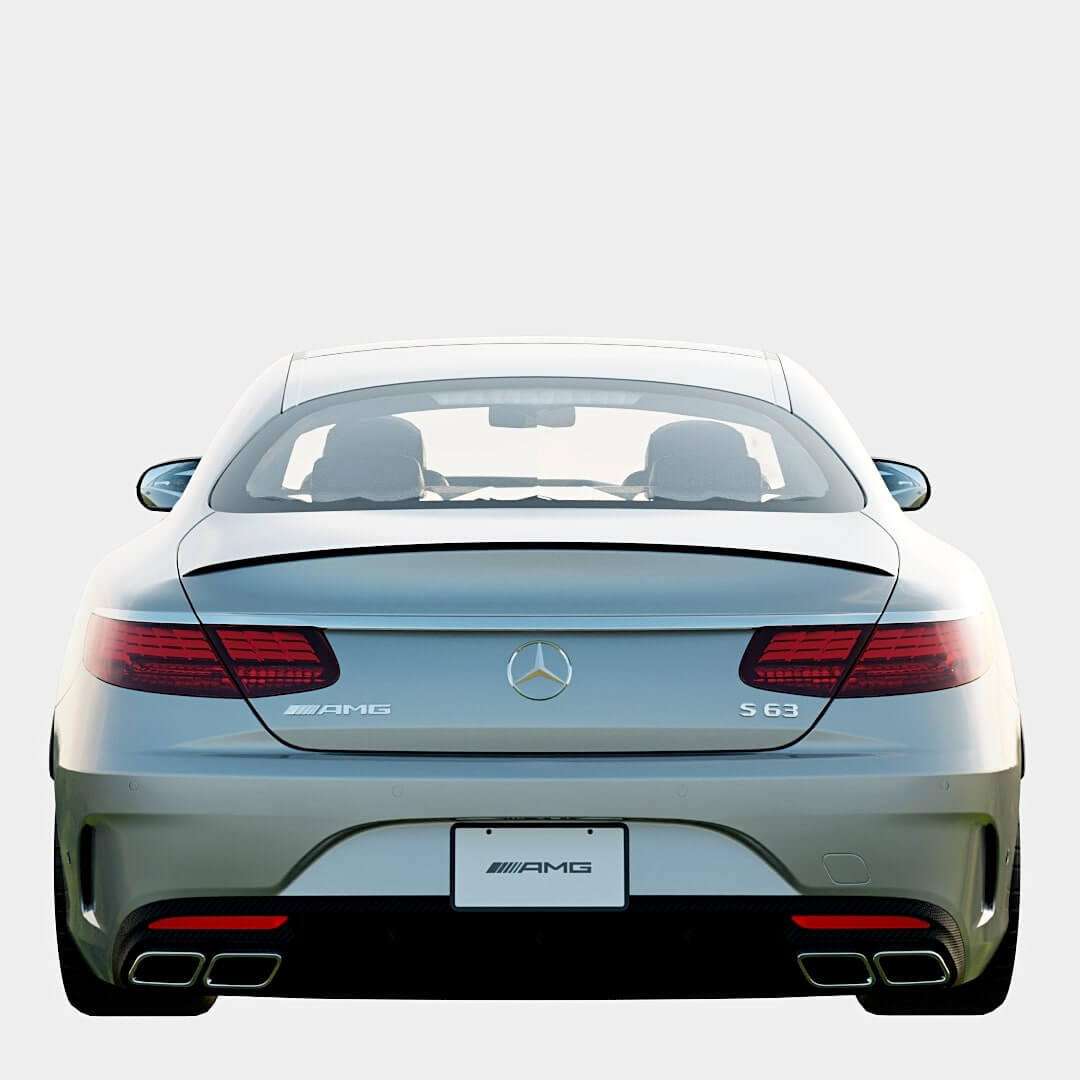 Mercedes-AMG S63 4MATIC 2020 Coupe 3D Model by 777angels777