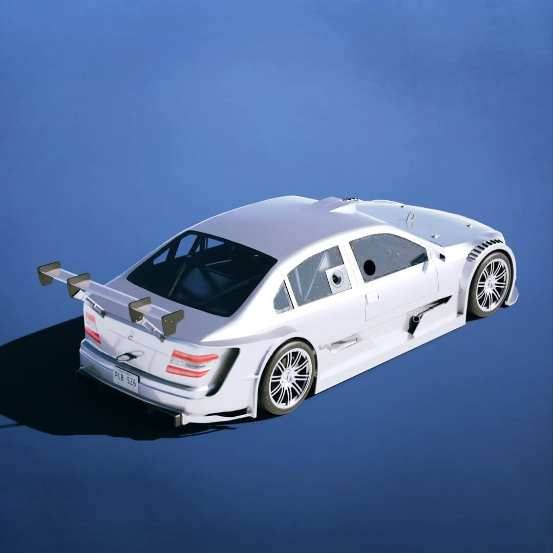 Mercedes Benz C Class Touring Race 2018 - 3D Model by 777angels777