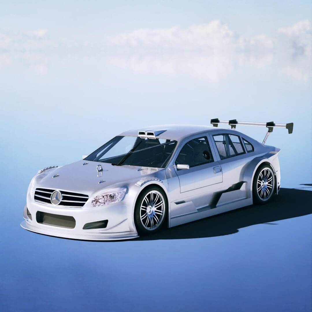 Mercedes Benz C Class Touring Race 2018 - 3D Model by 777angels777