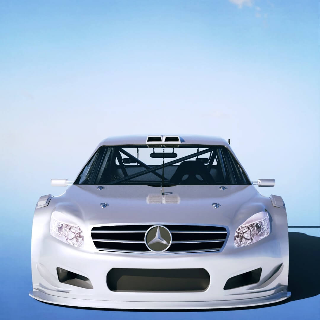 Mercedes Benz C Class Touring Race 2018 - 3D Model by 777angels777