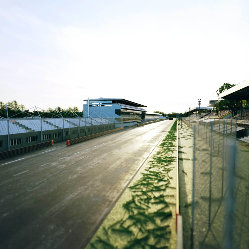 Monza Circuit - Autodromo Di Monza - Italy Free 3D Model by 777angels777