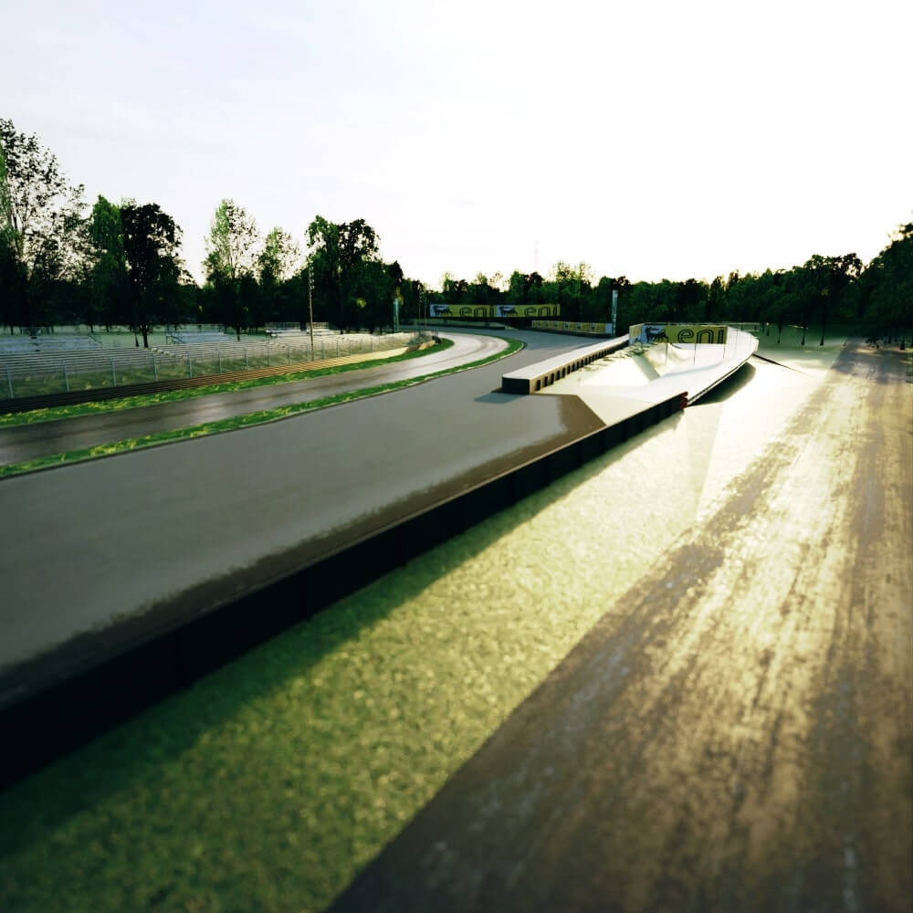 Monza Circuit - Autodromo Di Monza - Italy Free 3D Model by 777angels777