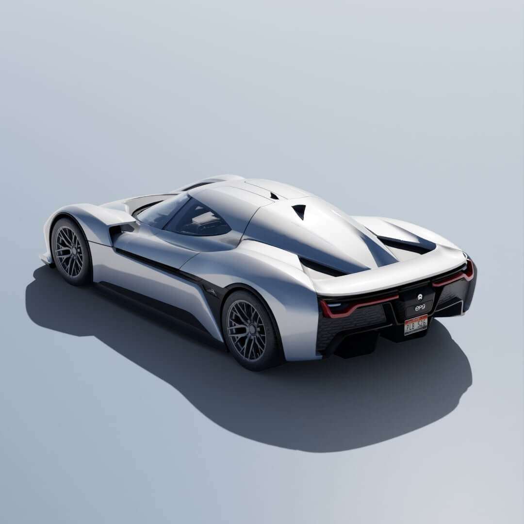 Nio EP9 2017 - 3D Model by 777angels777
