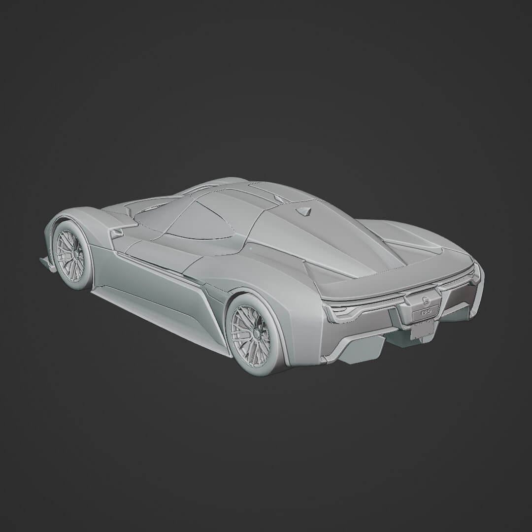 Nio EP9 2017 - 3D Model by 777angels777