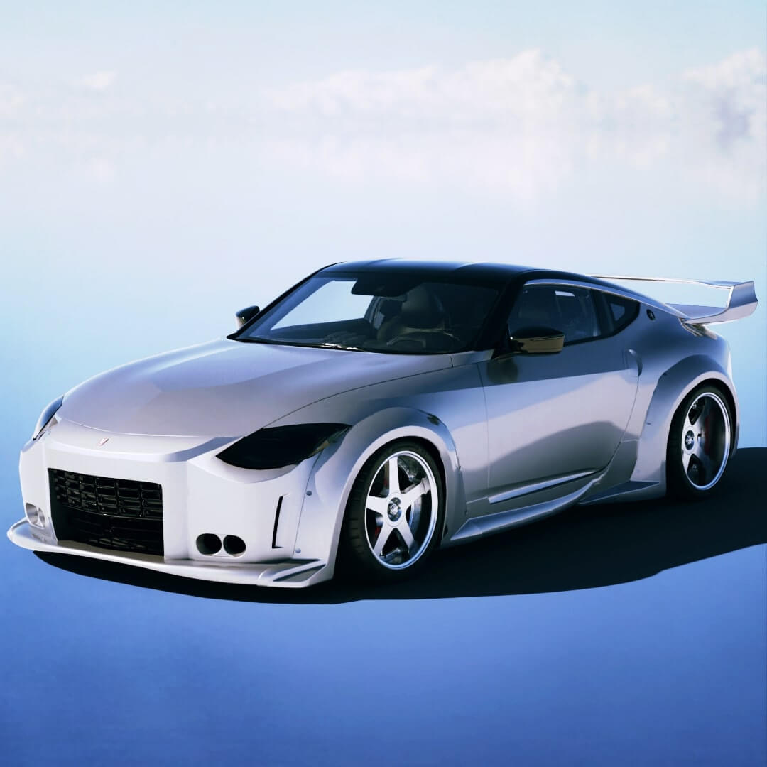 Nissan 400Z Veilside Fortune 2021 - 3D Model by 777angels777