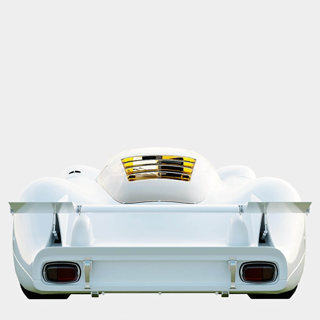 Porsche 908 Lh 1969 No Livery - 3D Model by 777angels777