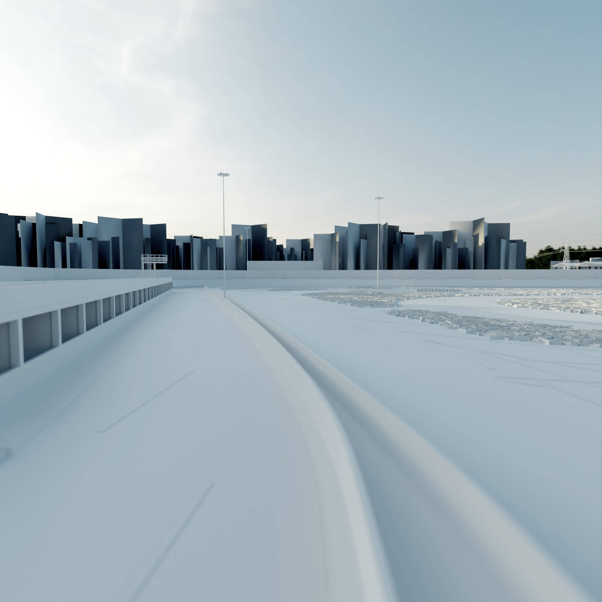 Race Track for Drifting - 3D Model by 777angels777