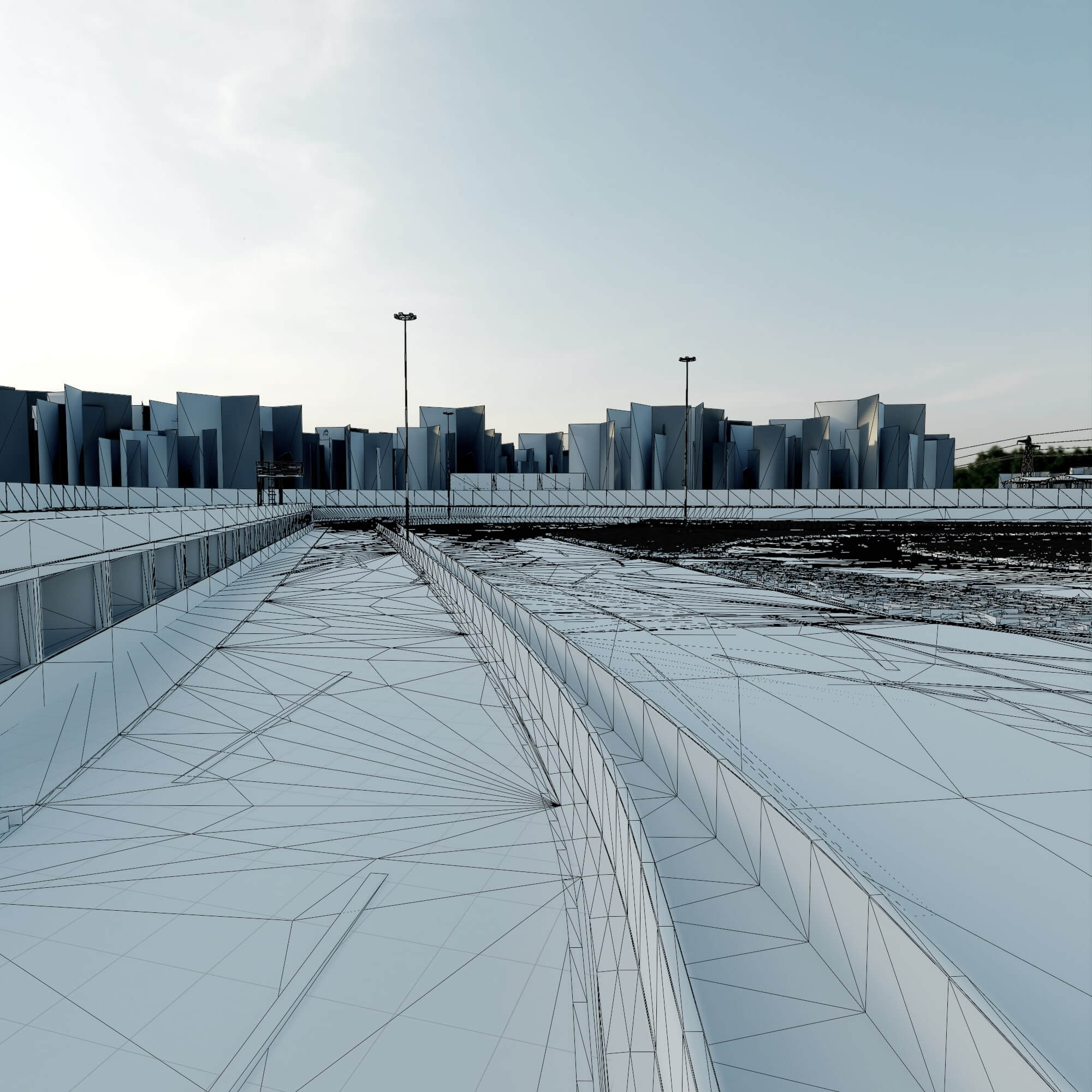 Race Track for Drifting - 3D Model by 777angels777