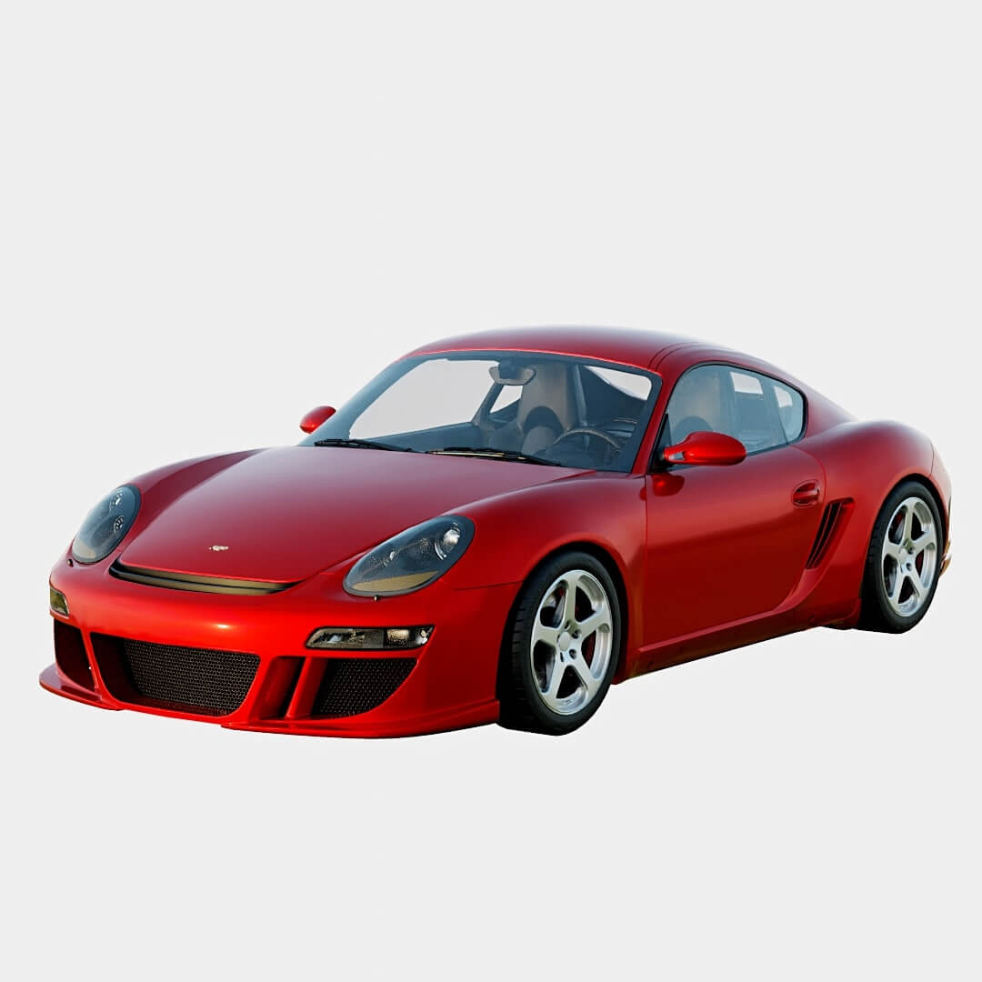 Ruf 3400K 2011 Based on Porsche Cayman Type 987 - 3D Model by 777angels777