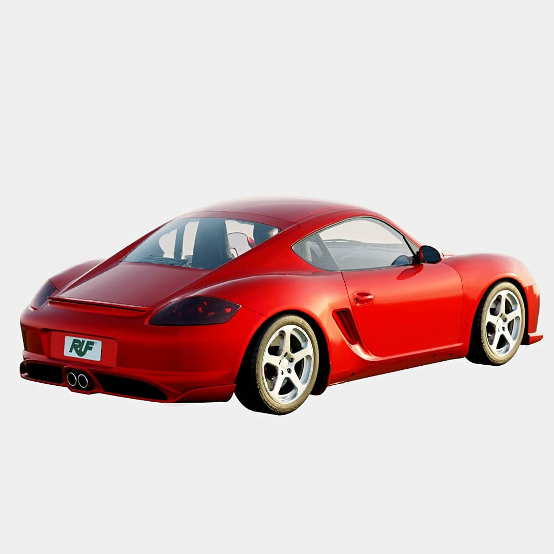 Ruf 3400K 2011 Based on Porsche Cayman Type 987 - 3D Model by 777angels777
