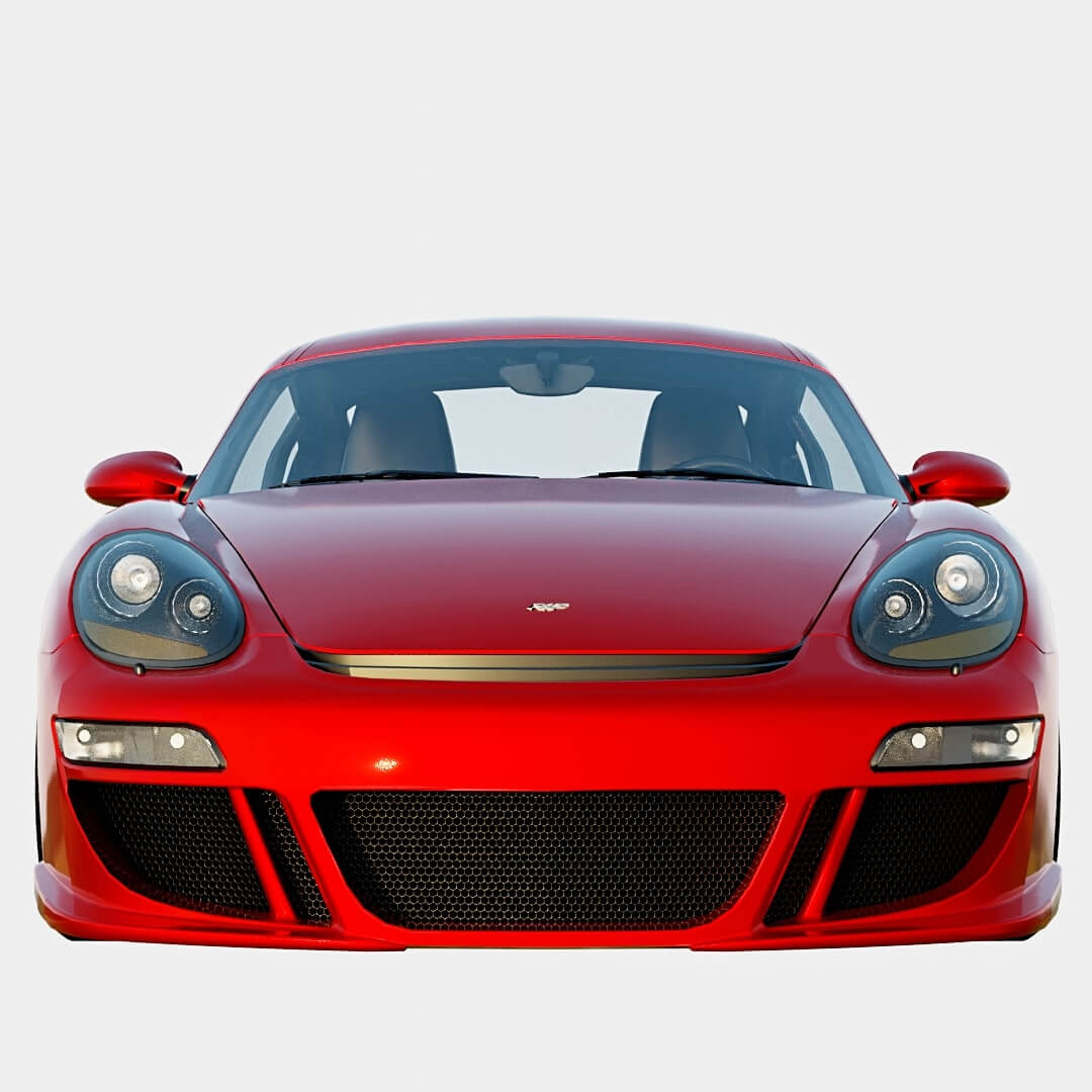 Ruf 3400K 2011 Based on Porsche Cayman Type 987 - 3D Model by 777angels777
