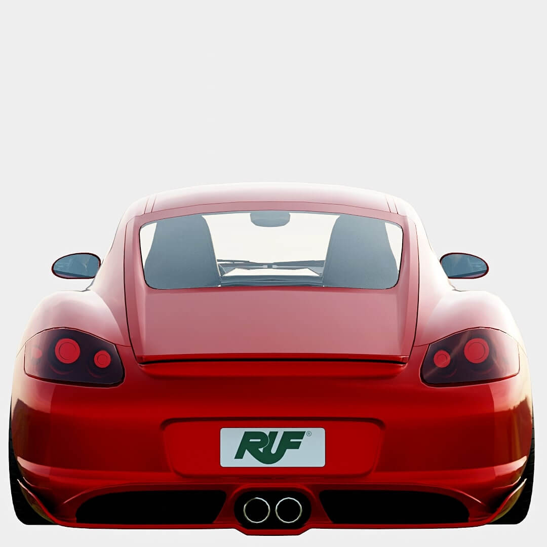 Ruf 3400K 2011 Based on Porsche Cayman Type 987 - 3D Model by 777angels777