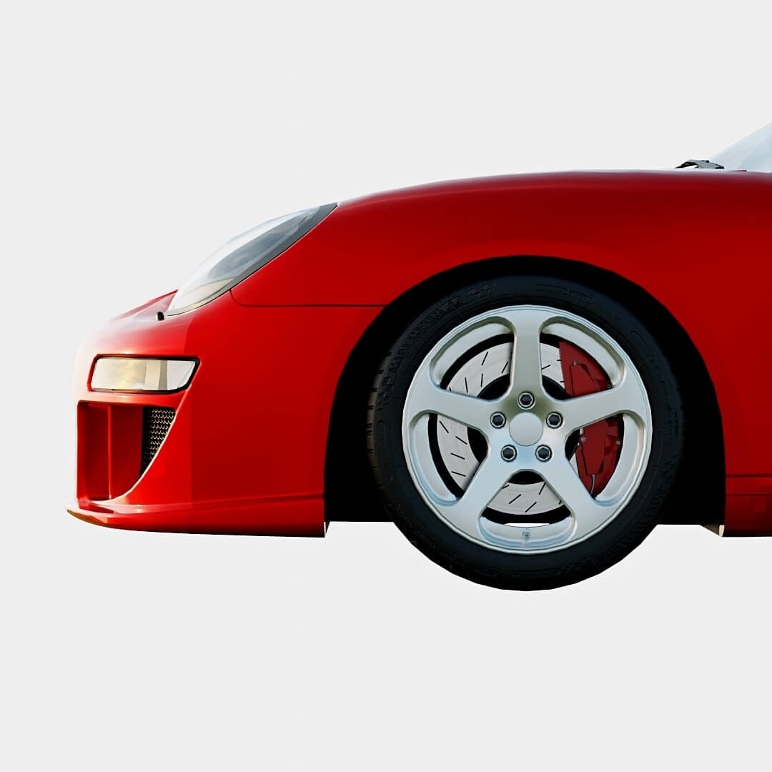 Ruf 3400K 2011 Based on Porsche Cayman Type 987 - 3D Model by 777angels777
