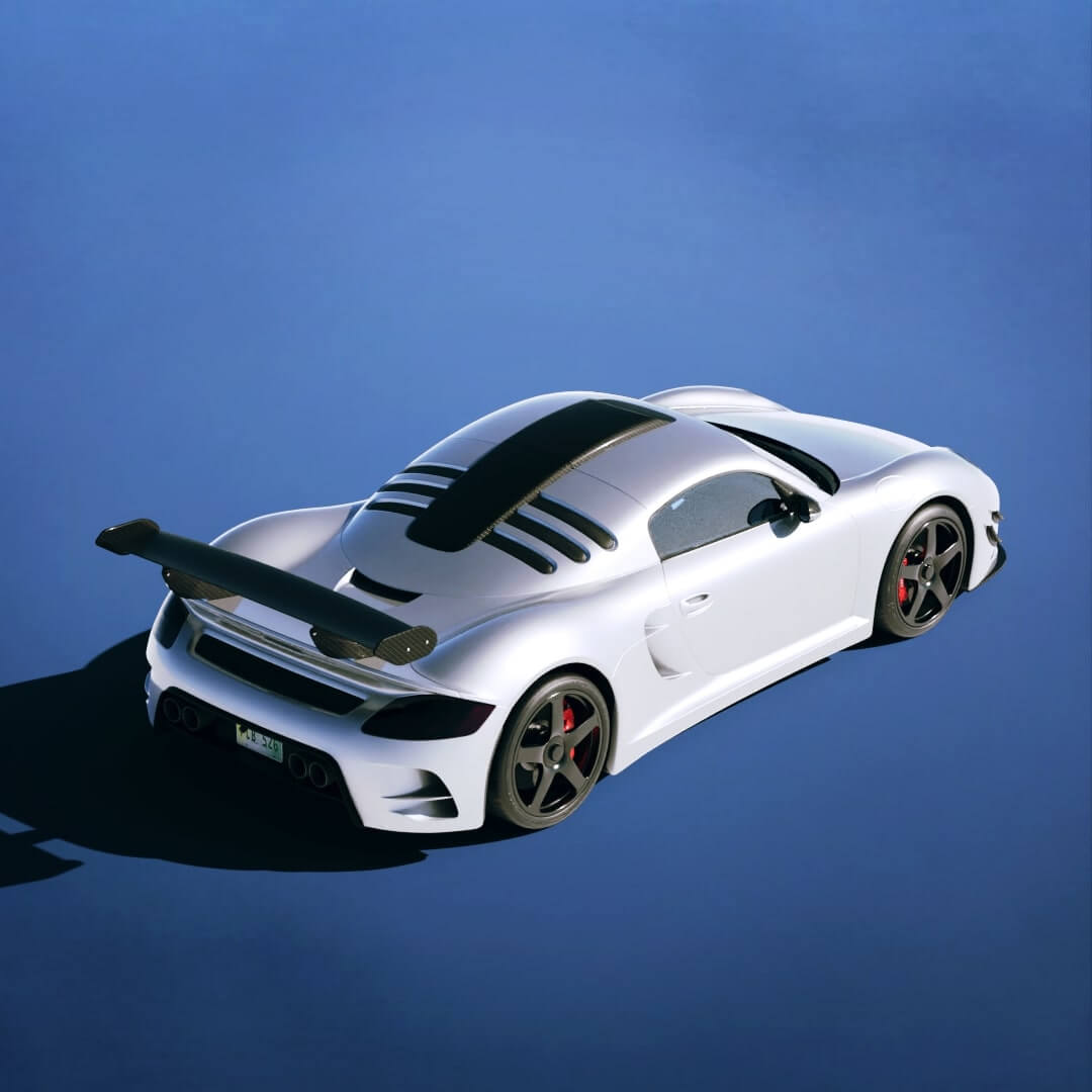 Ruf CTR3 Clubsport 2012 - 3D Model by 777angels777