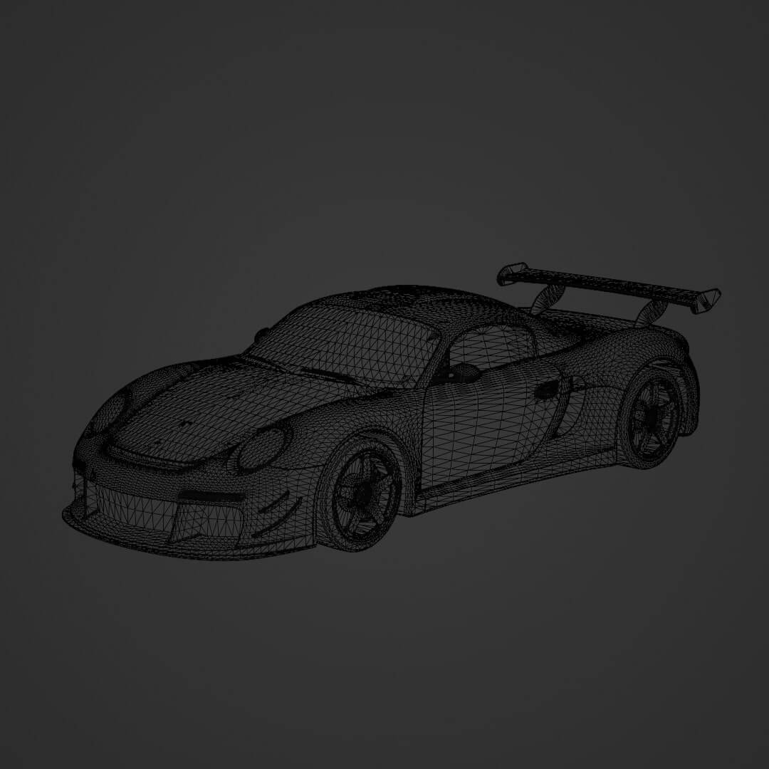 Ruf CTR3 Clubsport 2012 - 3D Model by 777angels777