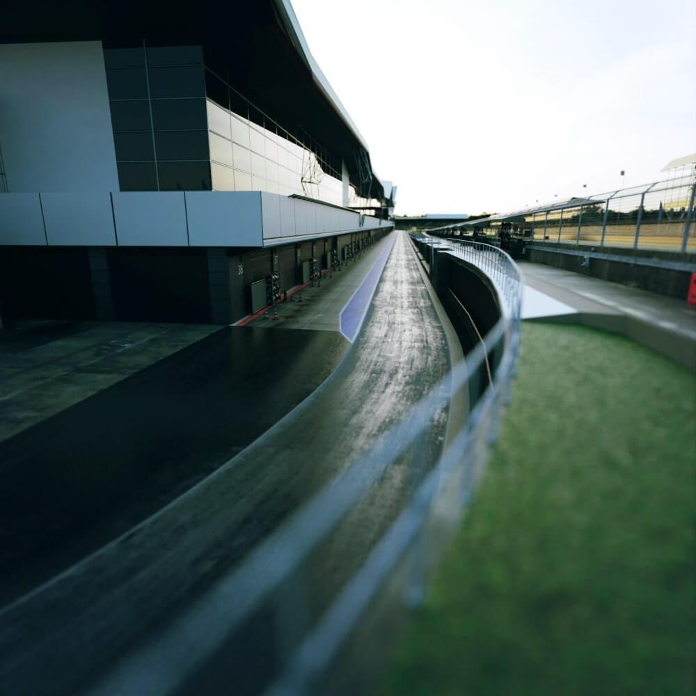 Silverstone Circuit - International Segment - UK 3D Model by 777angels777