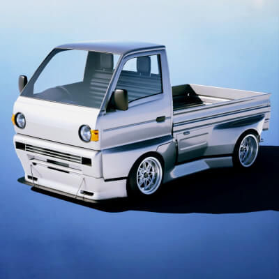 Suzuki Carry Kei Truck 1993 - Free 3D Model by 777angels777