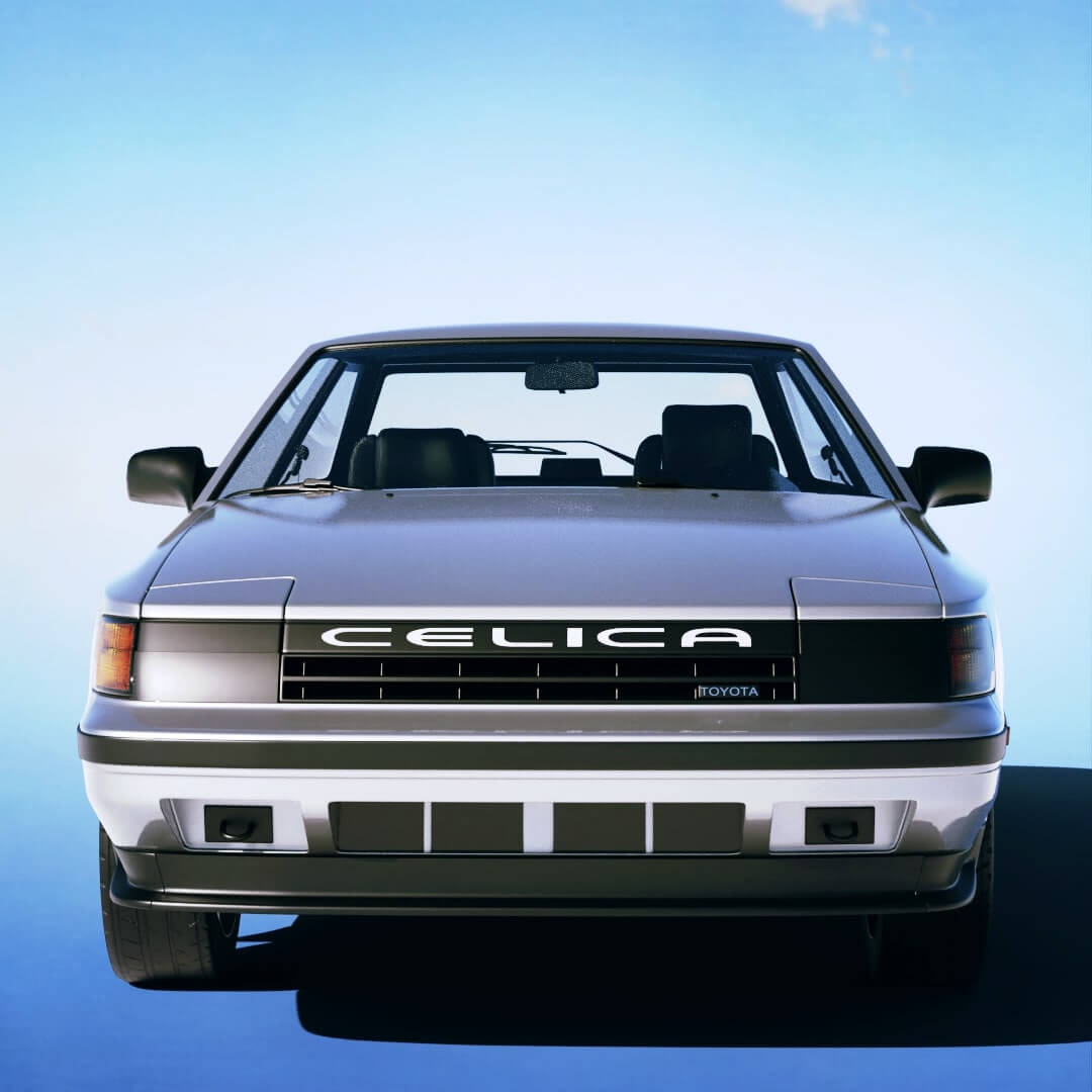 Toyota Celica 2 0 GT 1986 - 3D Model by 777angels777