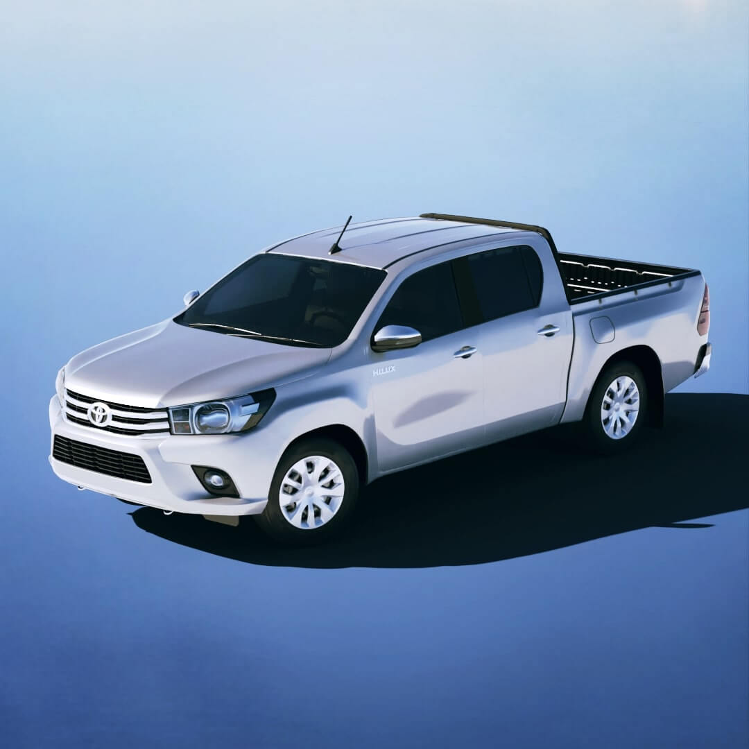 Toyota Hilux 2018 - 3D Model by 777angels777