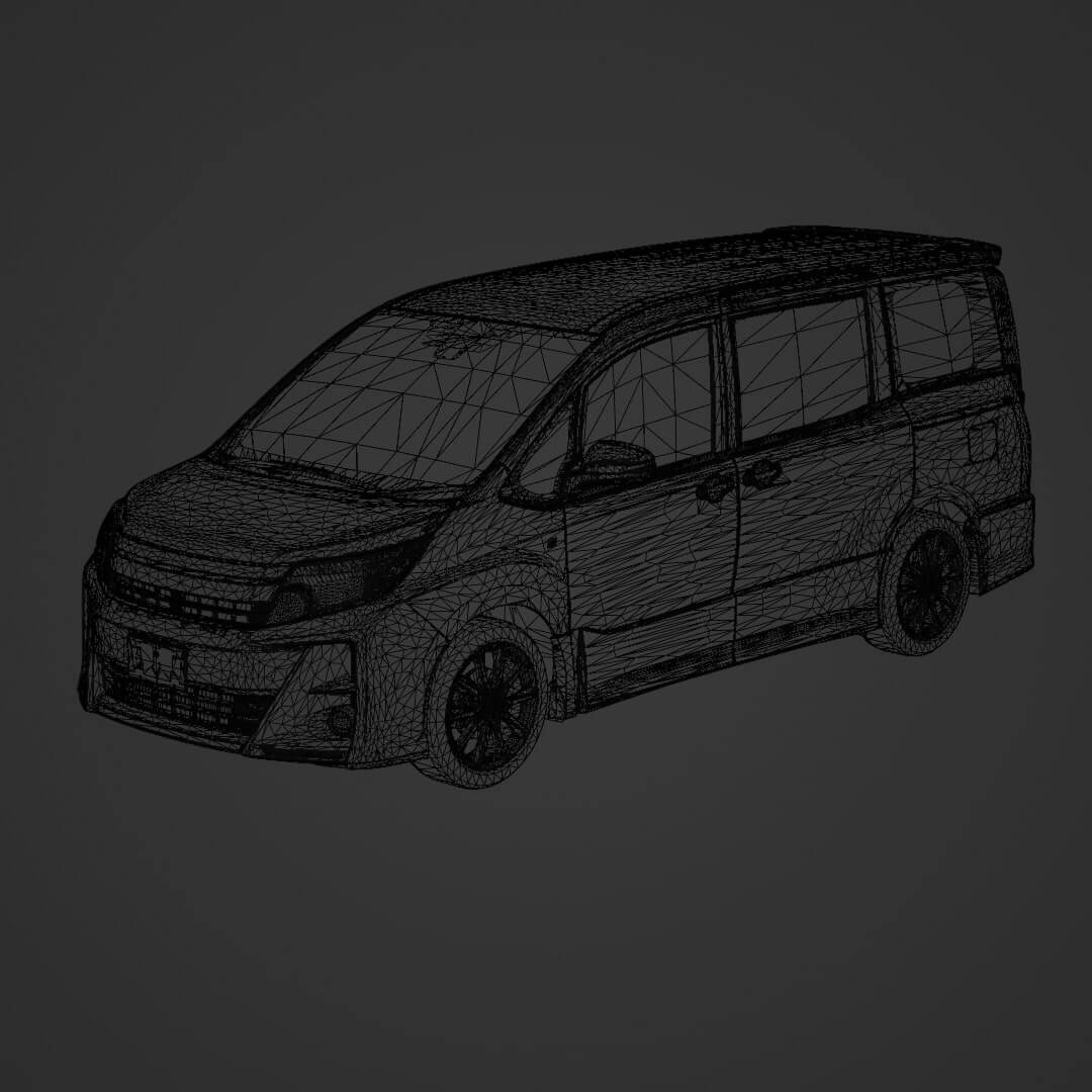 Toyota Noah GR Sport 2020 - 3D Model by 777angels777