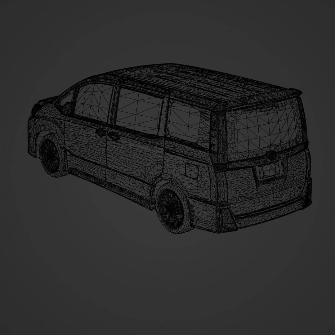 Toyota Noah GR Sport 2020 - 3D Model by 777angels777