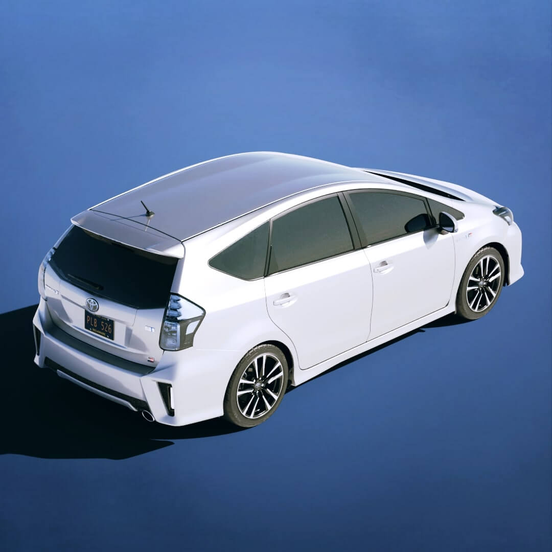 Toyota Prius Alpha GR Sport 2020 - 3D Model by 777angels777