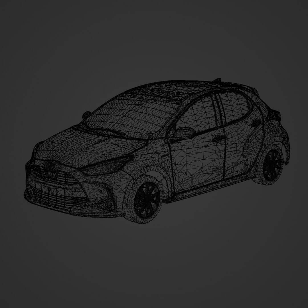 Toyota Yaris 2021 - 3D Model by 777angels777