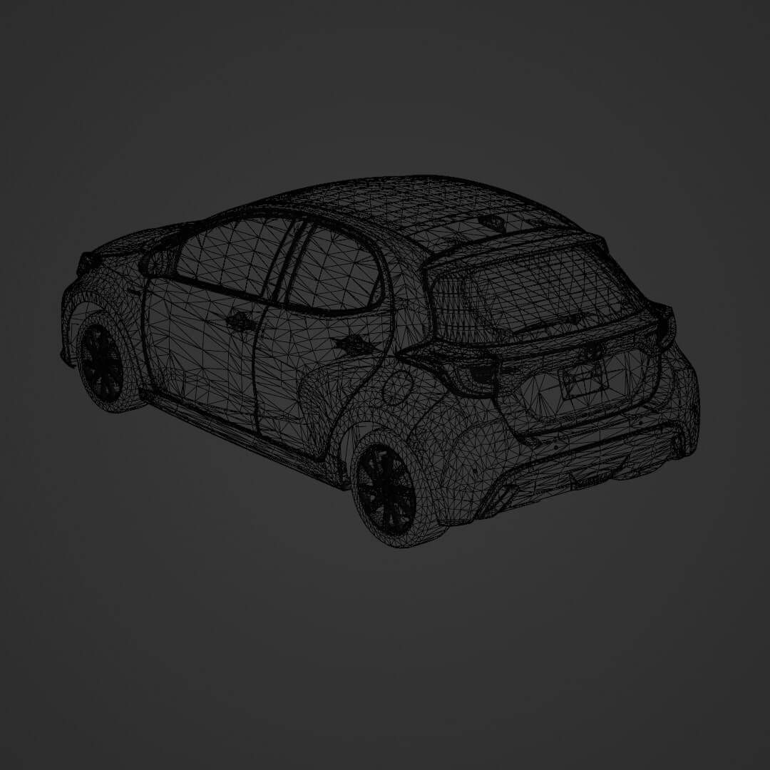 Toyota Yaris 2021 - 3D Model by 777angels777