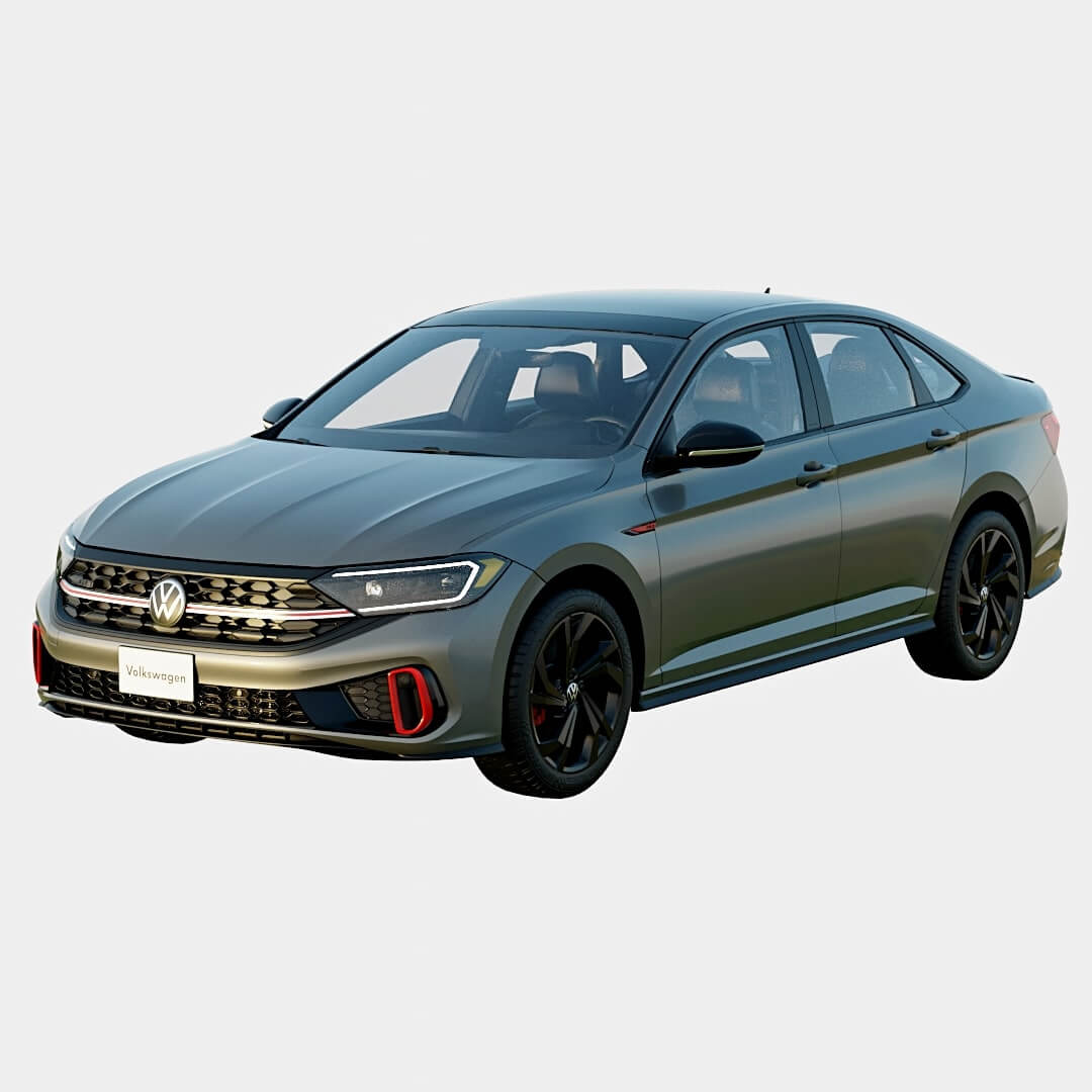 Volkswagen Jetta GLI 2024 Autobahn Spec - 3D Model by 777angels777