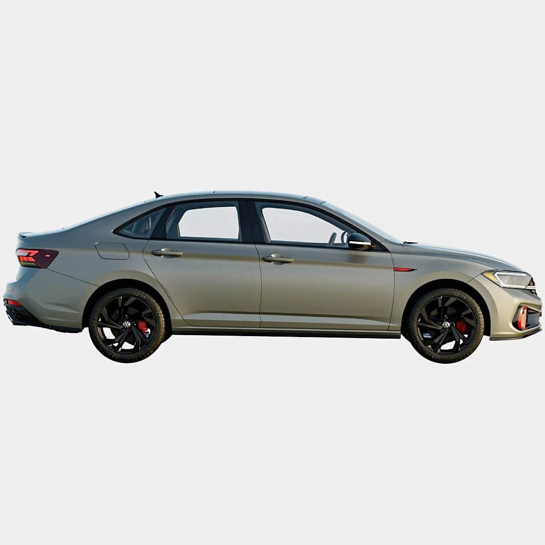 Volkswagen Jetta GLI 2024 Autobahn Spec - 3D Model by 777angels777