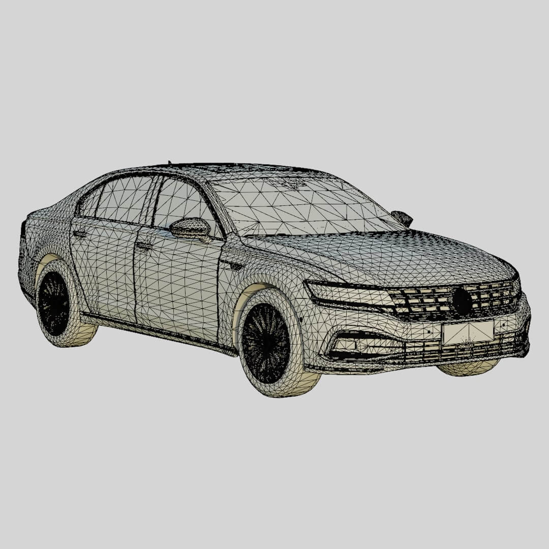 Volkswagen Phideon 2021 380 TSI Spec - 3D Model by 777angels777