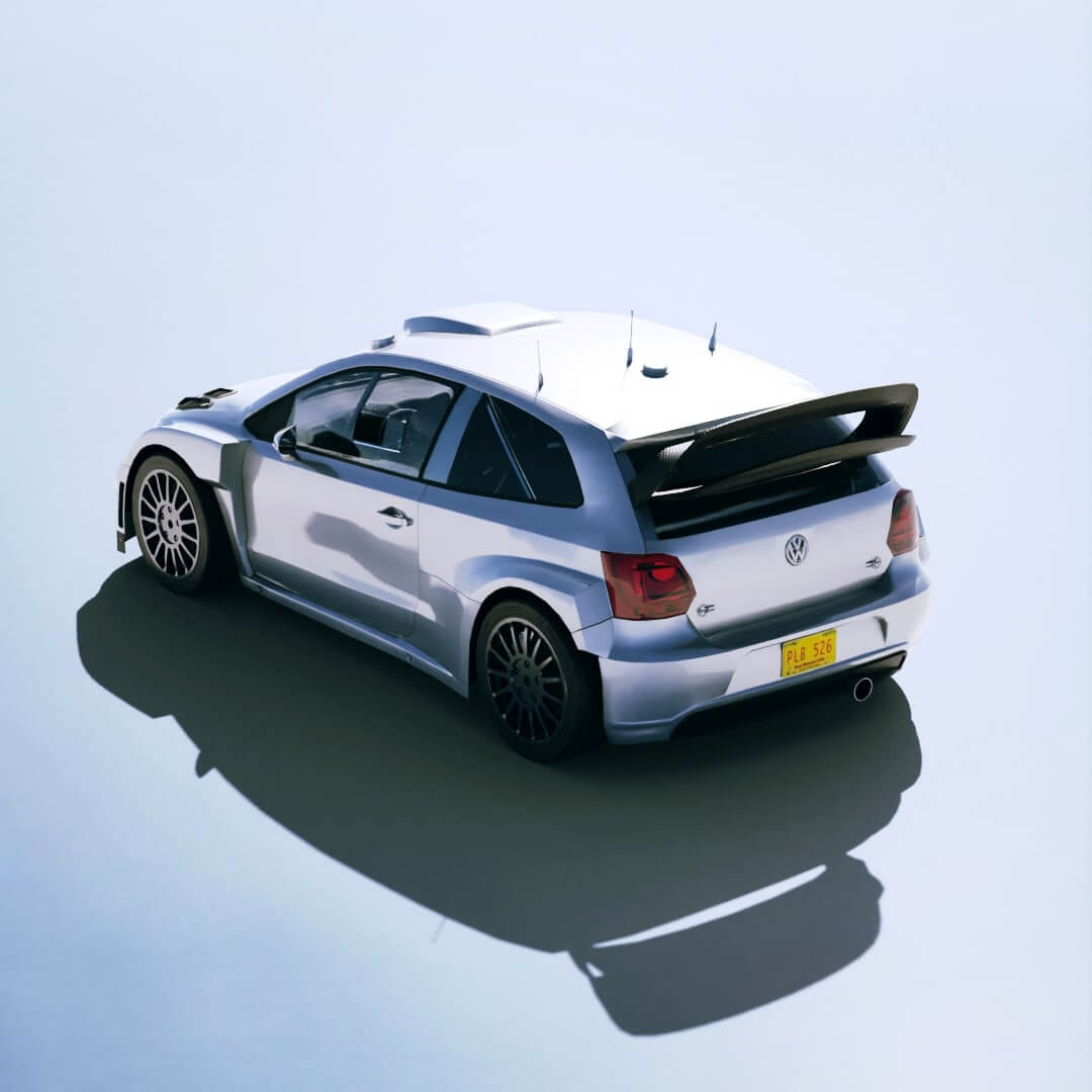Volkswagen Polo R WRC 2015 - 3D Model by 777angels777