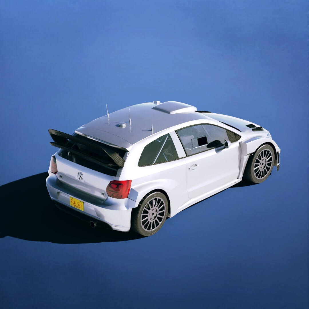 Volkswagen Polo R WRC 2015 - 3D Model by 777angels777