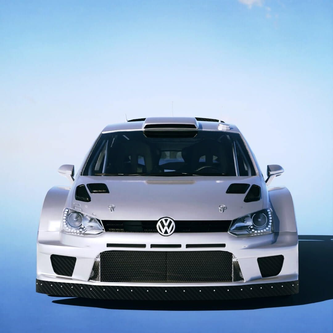 Volkswagen Polo R WRC 2015 - 3D Model by 777angels777