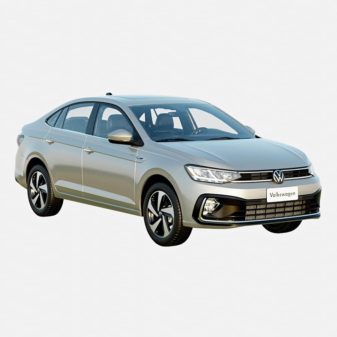 Volkswagen Virtus 2024 Highline Spec - 3D Model by 777angels777