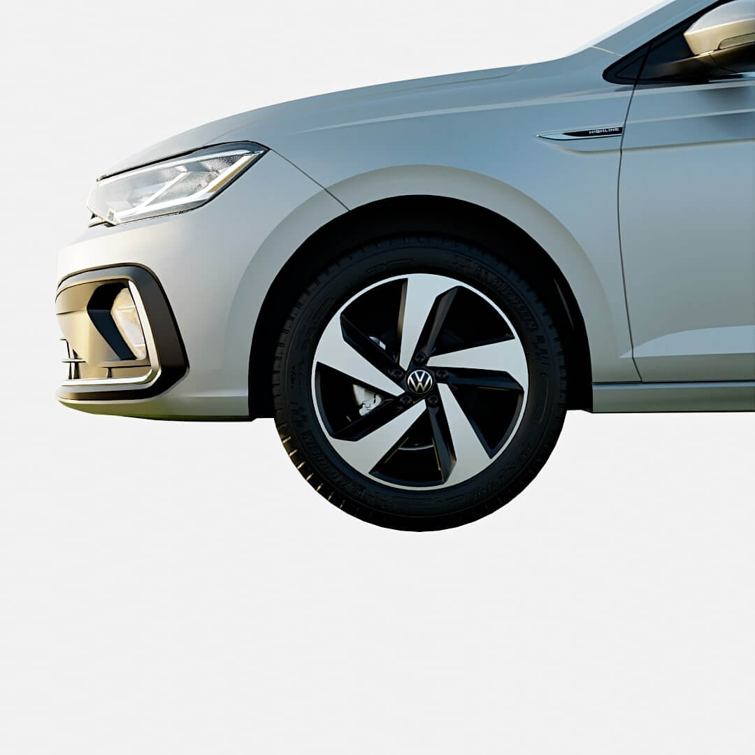 Volkswagen Virtus 2024 Highline Spec - 3D Model by 777angels777