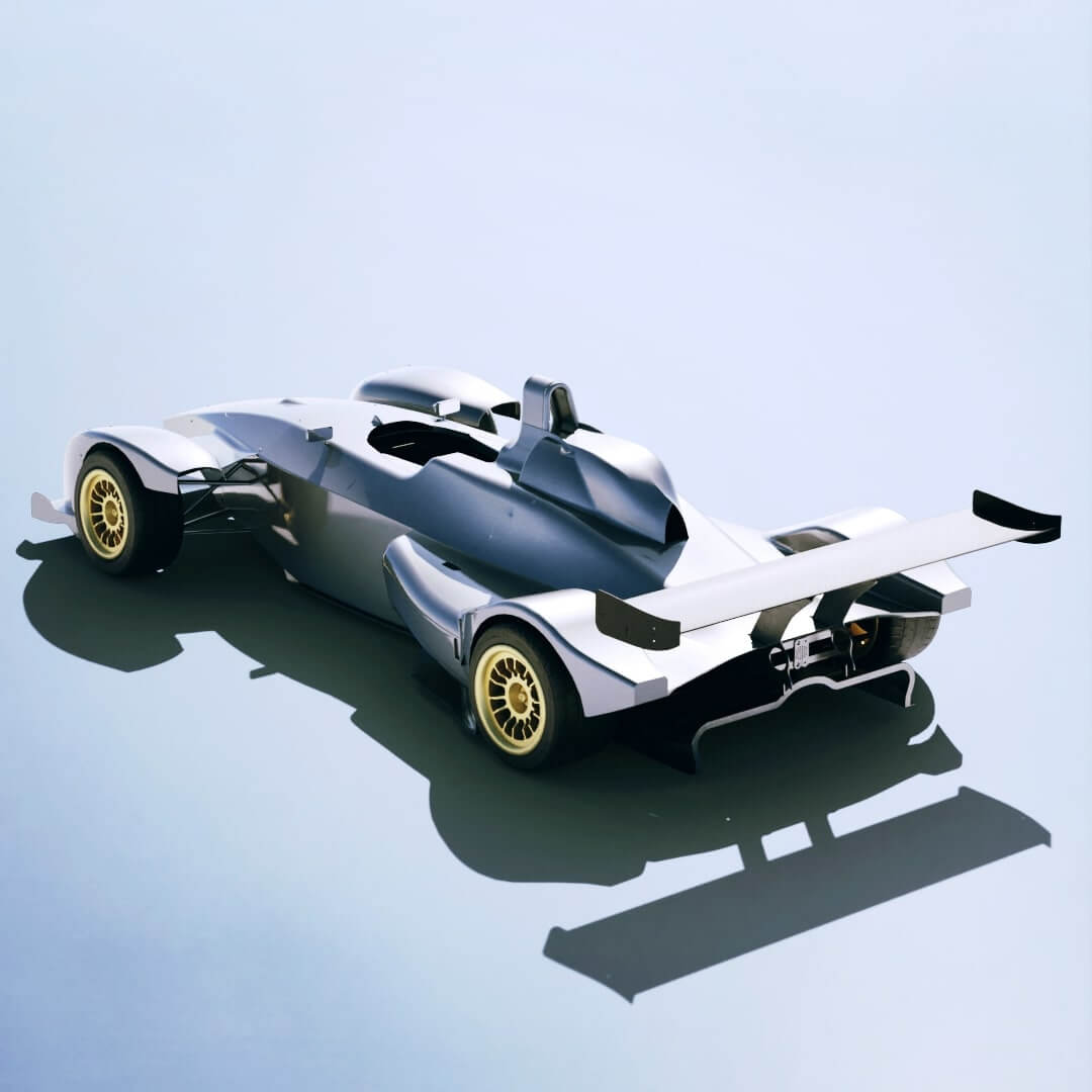 Wolf GB08 Prototype 2010 - 3D Model by 777angels777