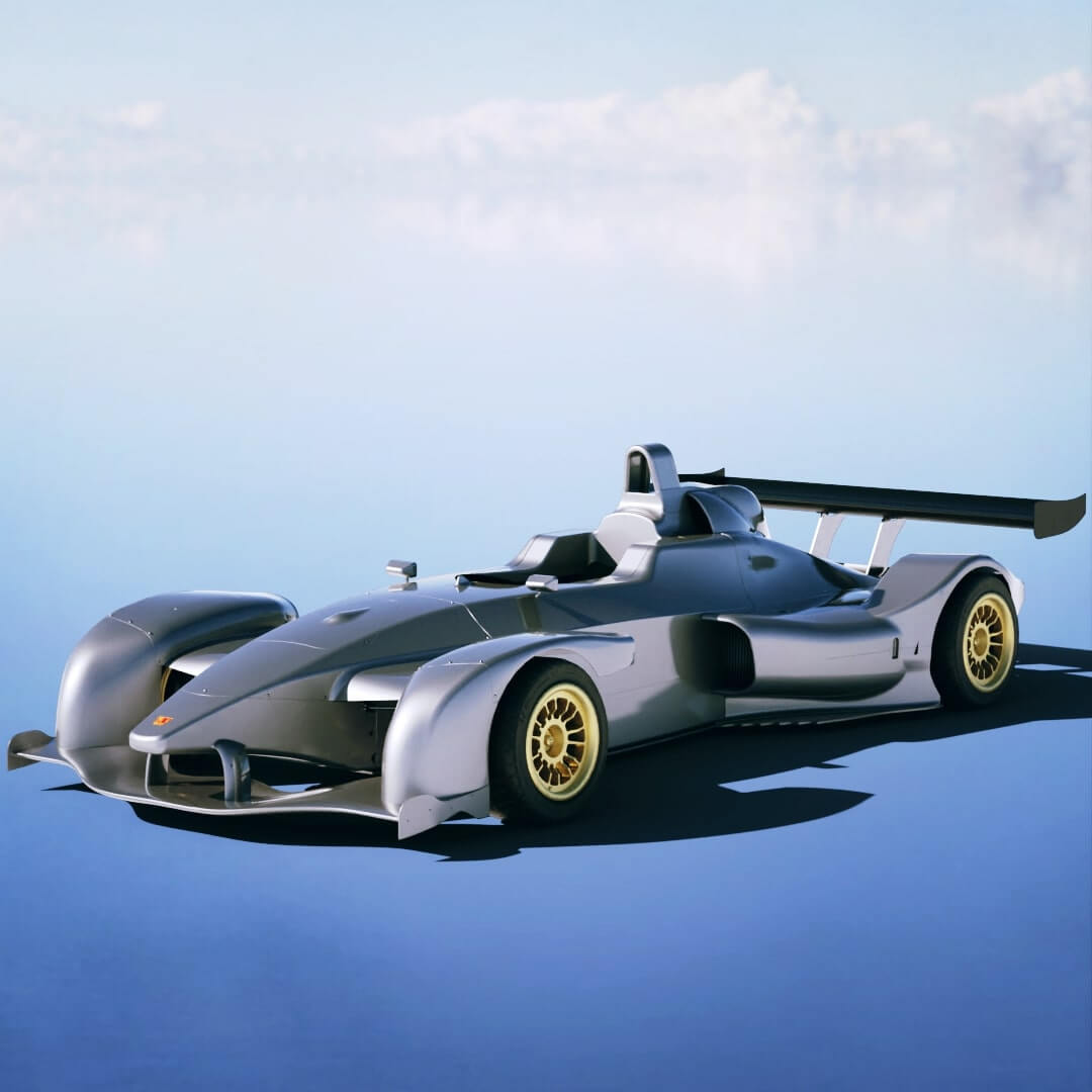 Wolf GB08 Prototype 2010 - 3D Model by 777angels777