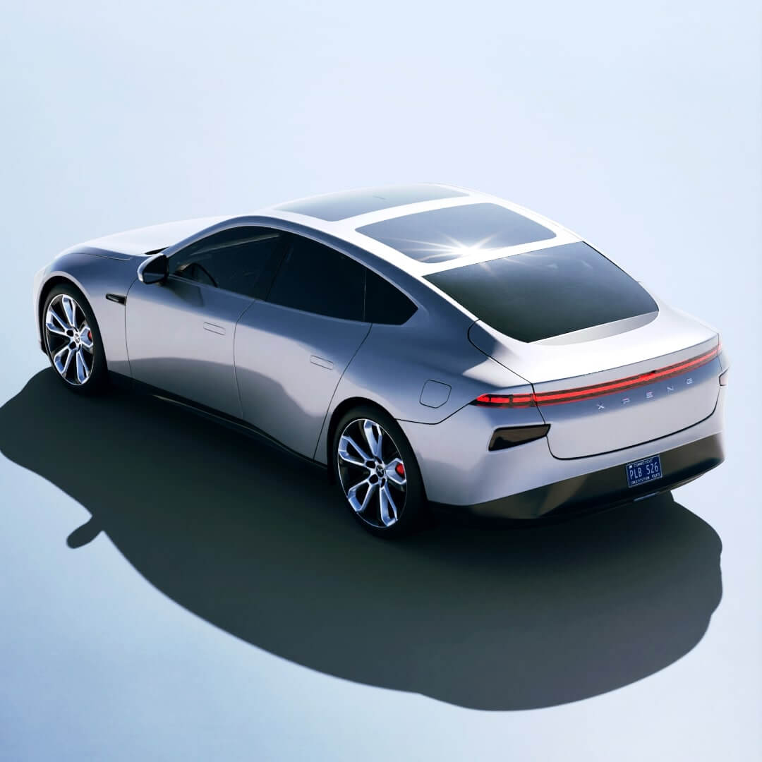 Xpeng P7 2022 - 3D Model by 777angels777