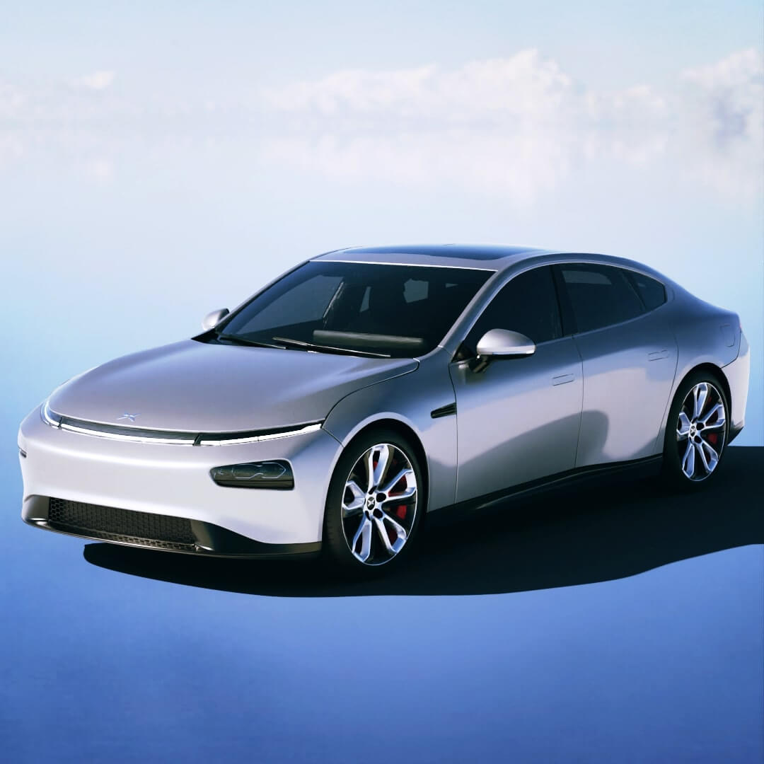 Xpeng P7 2022 - 3D Model by 777angels777